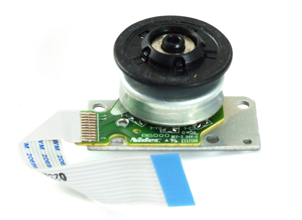 Nidec BLDC Kleinmotor Elektromotor m/ CD-Ablageschale / DC Motor w ...