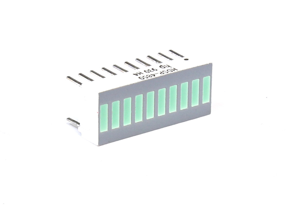 HP HDSP-4850 10-Element Segment LED Bar Graph Array Green ...